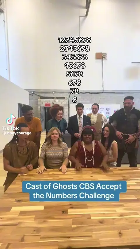 Cast does the Numbers Challenge | Scrolller