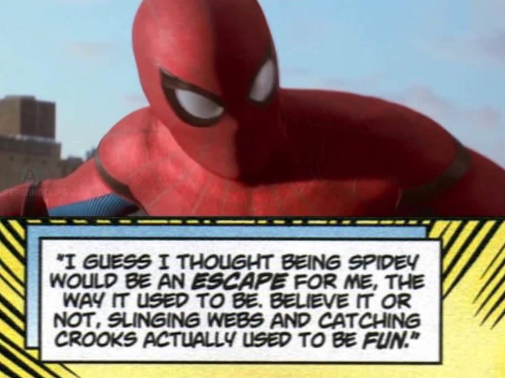 slinging webs and catching crooks used to be fun | Scrolller