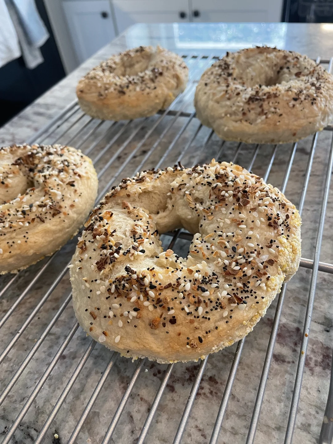 My first attempt at bagels! | Scrolller