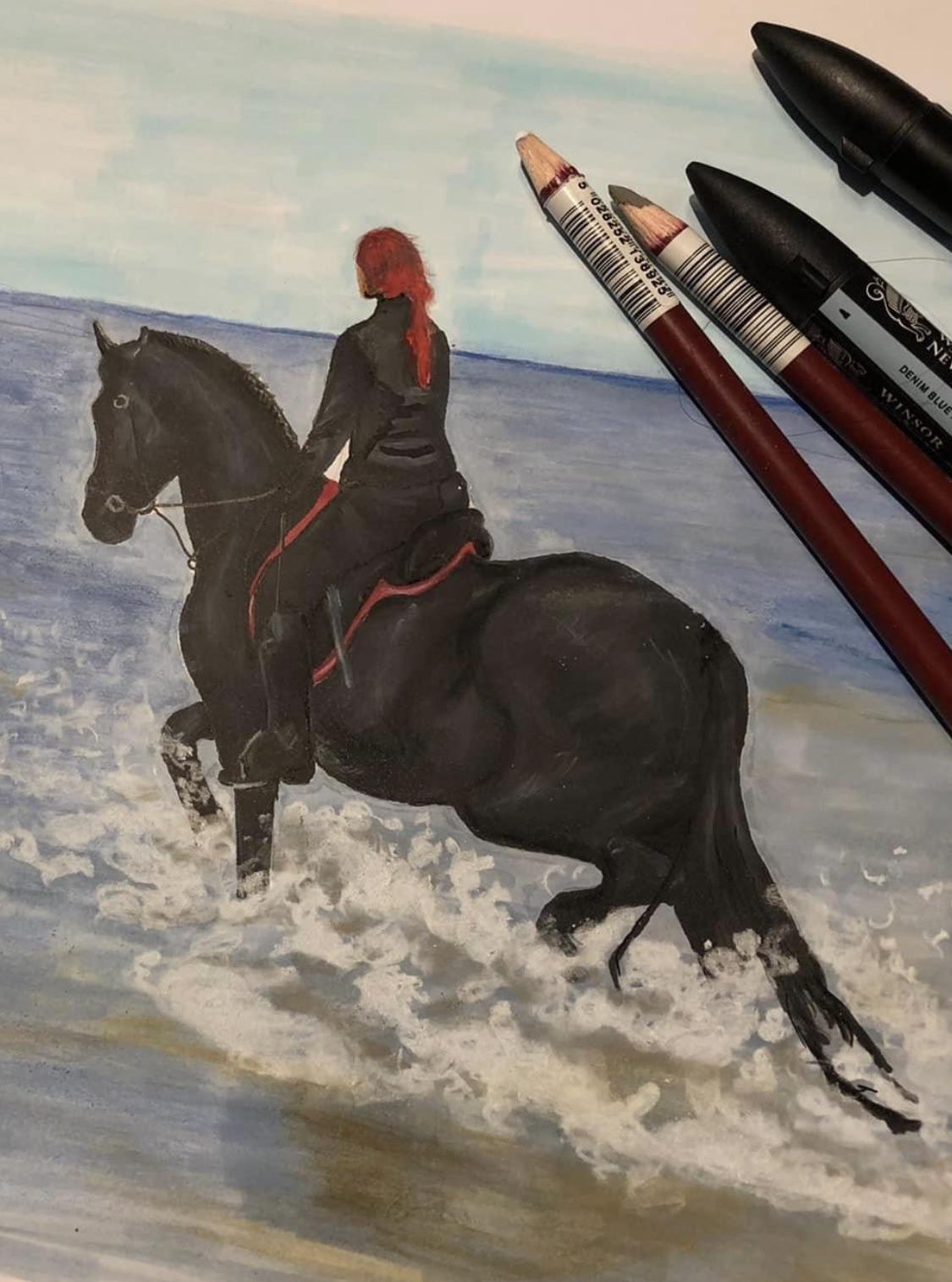 "Girl on the horse" | Scrolller