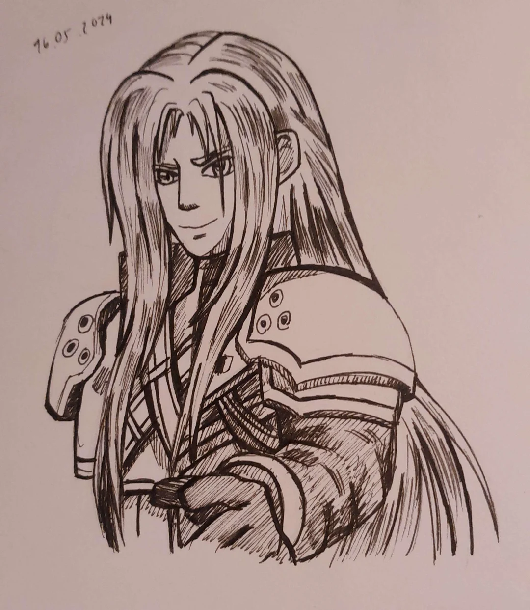 My first ever Sephiroth sketch | Scrolller