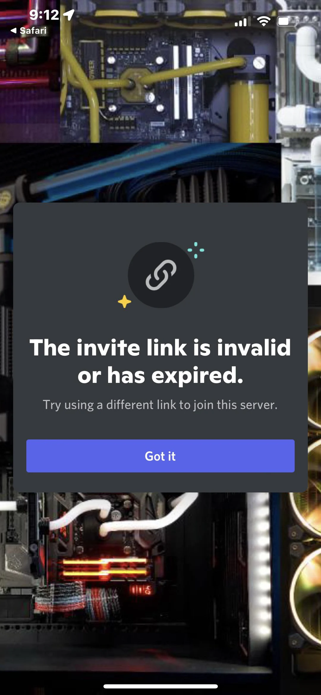 Discord link doesn’t work? | Scrolller