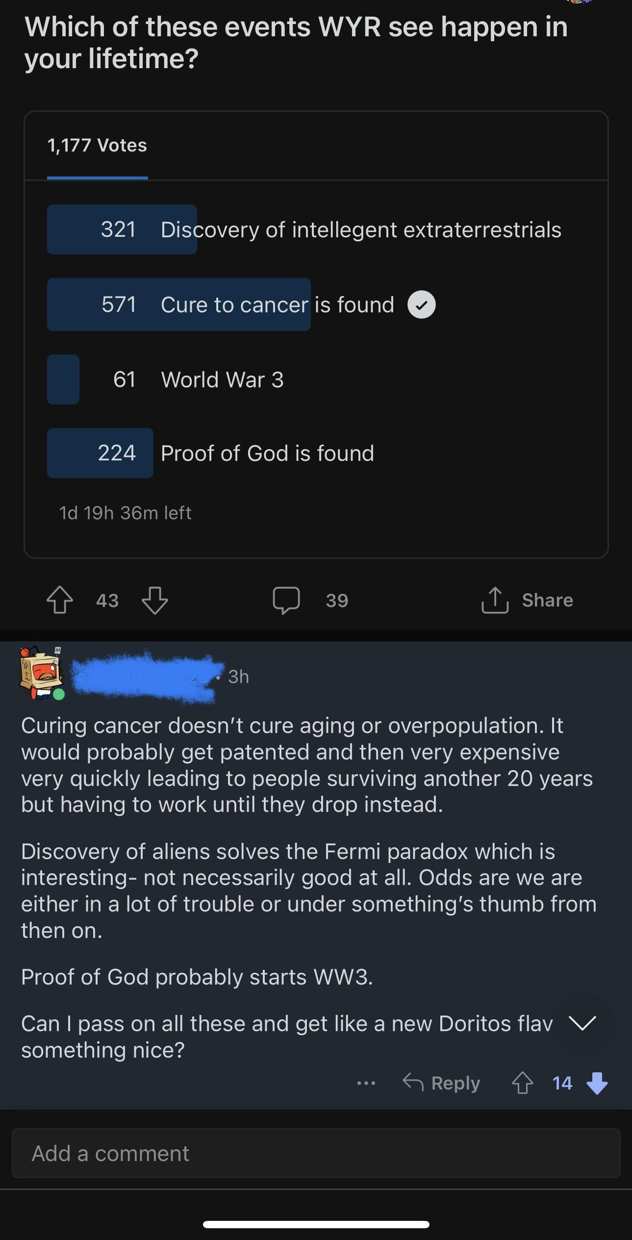 Redditor has zero empathy | Scrolller