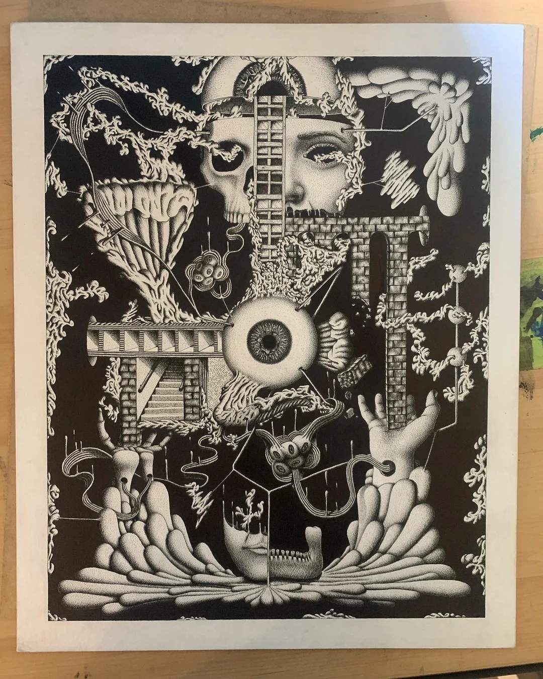 Overthinking, me, micron pens, 2022 | Scrolller