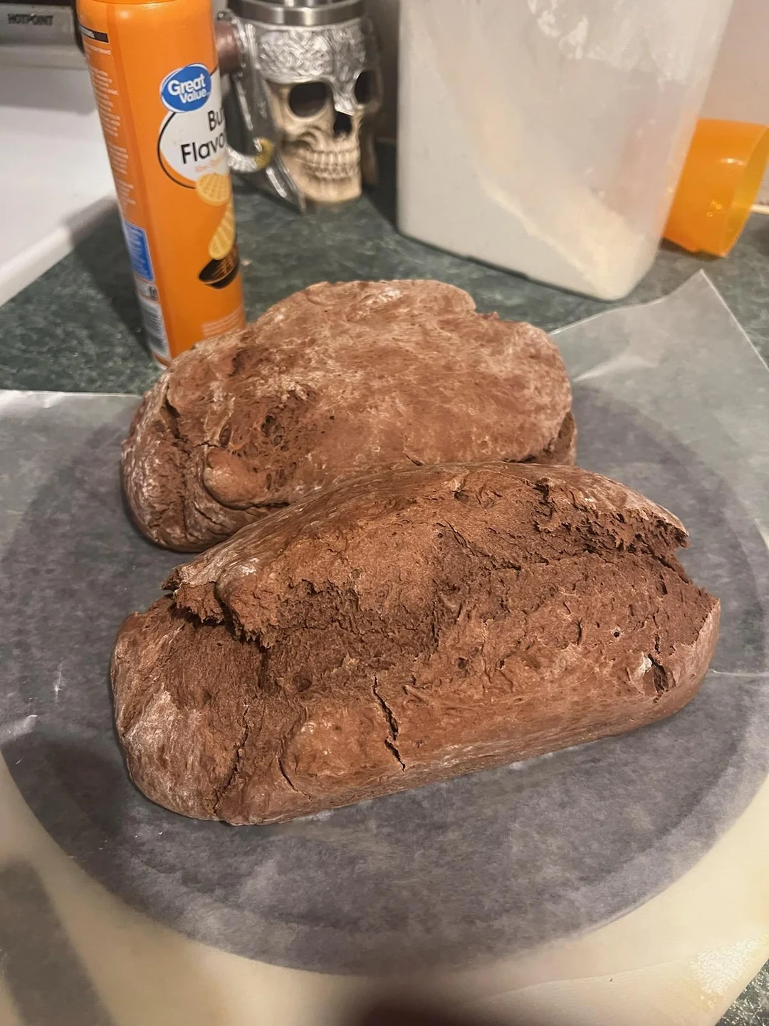 chocolate bread 1st time | Scrolller