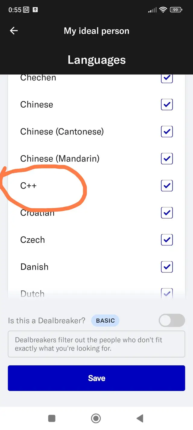 Okcupid is asking me about my ideal person language | Scrolller