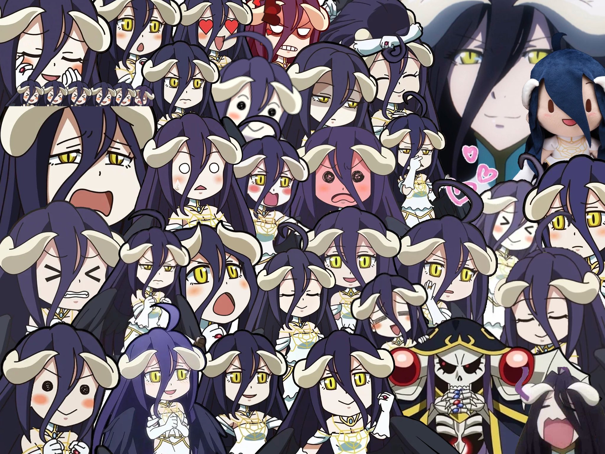 Ainz and his Albedo stans (By @Naokisakulnwza) | Scrolller