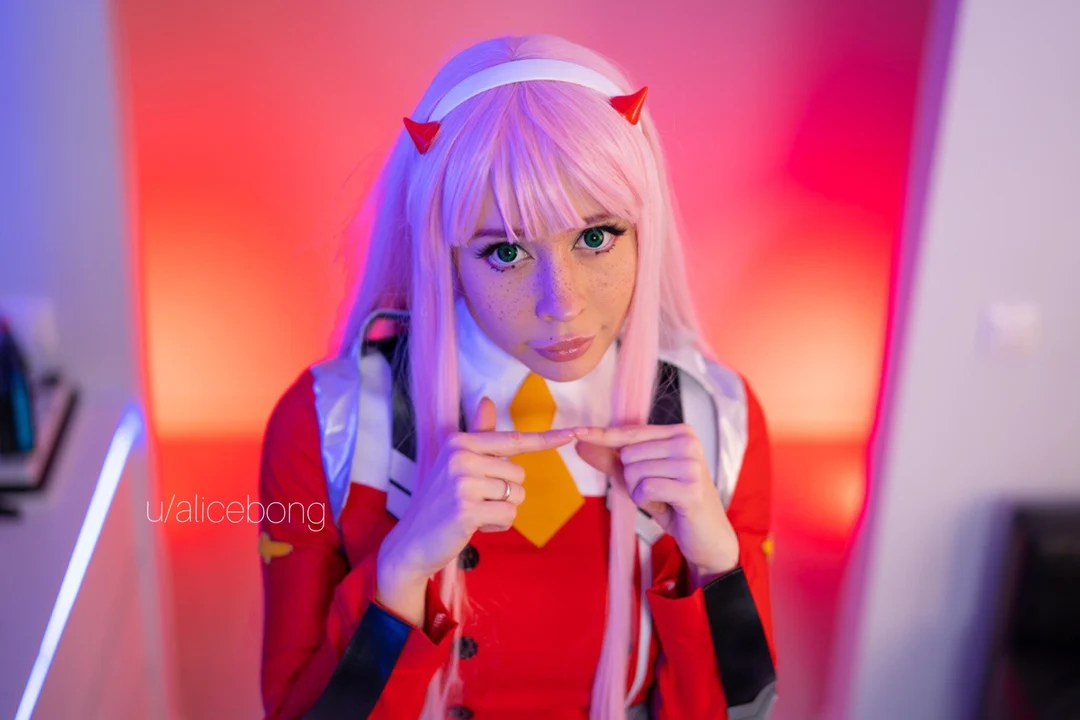 Zero Two cosplay by Alice Bong | Scrolller
