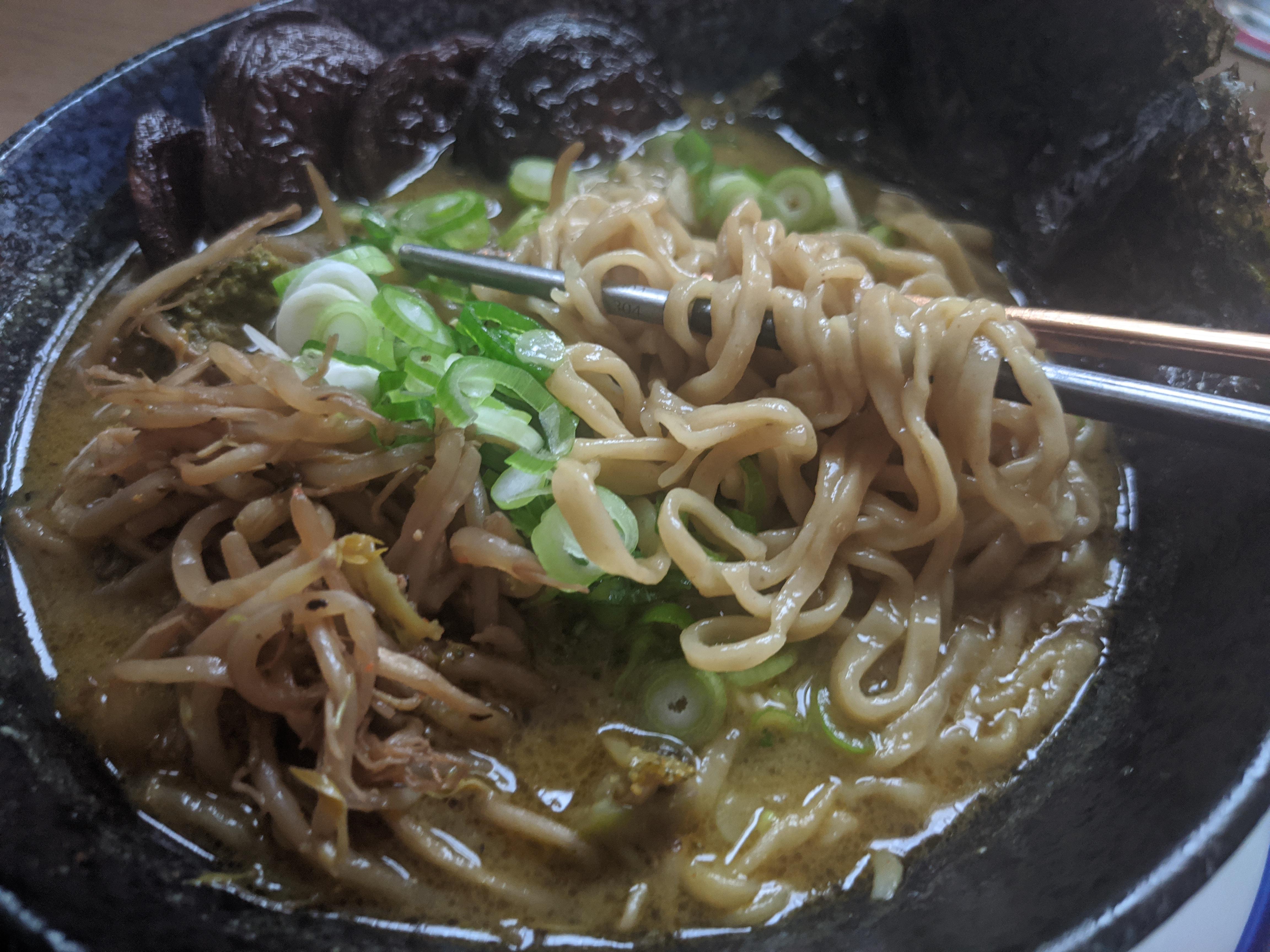 Vegan curry miso, hand cut noodles | Scrolller