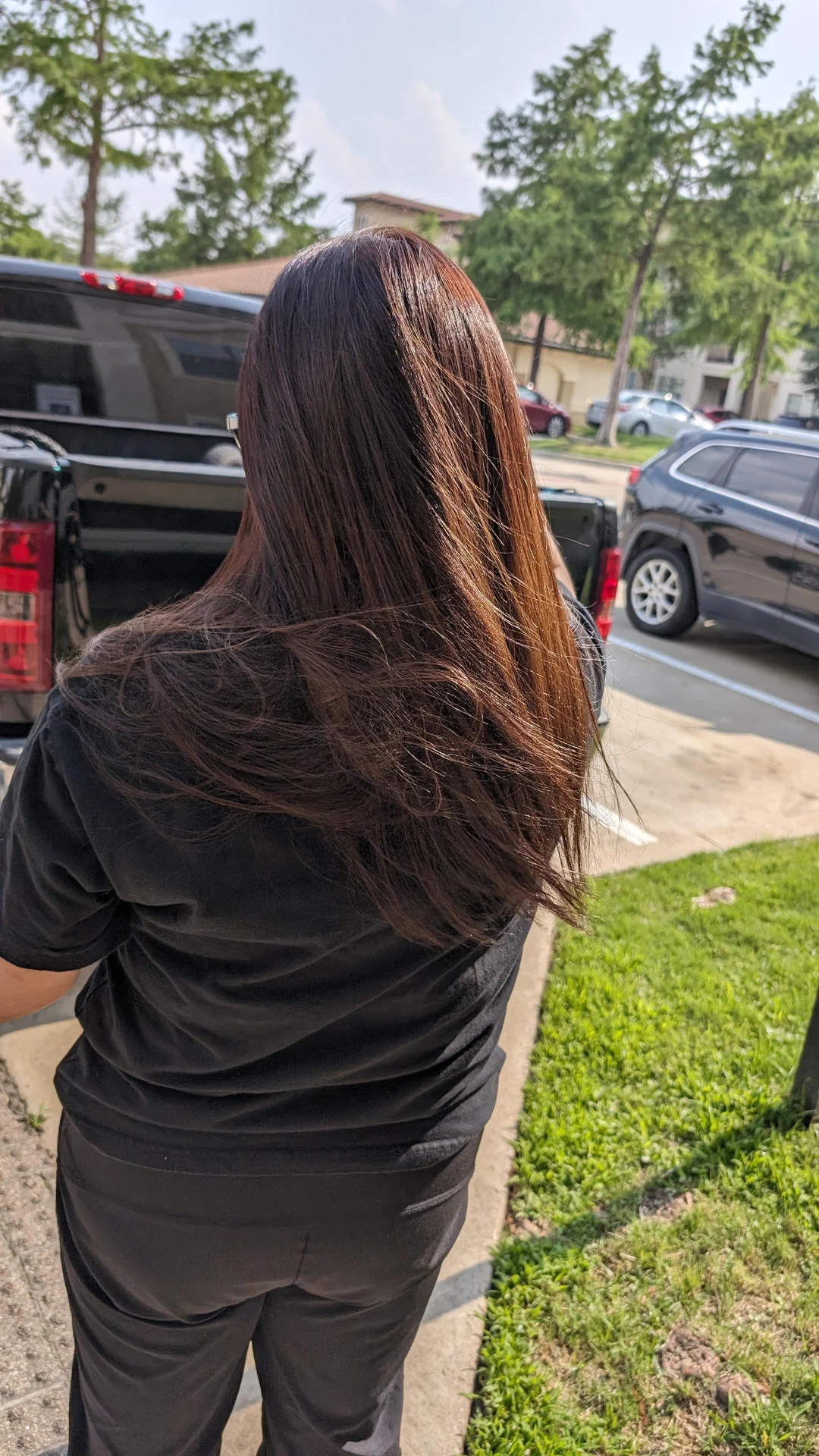 got my roots done, looking for a new hair cut. | Scrolller