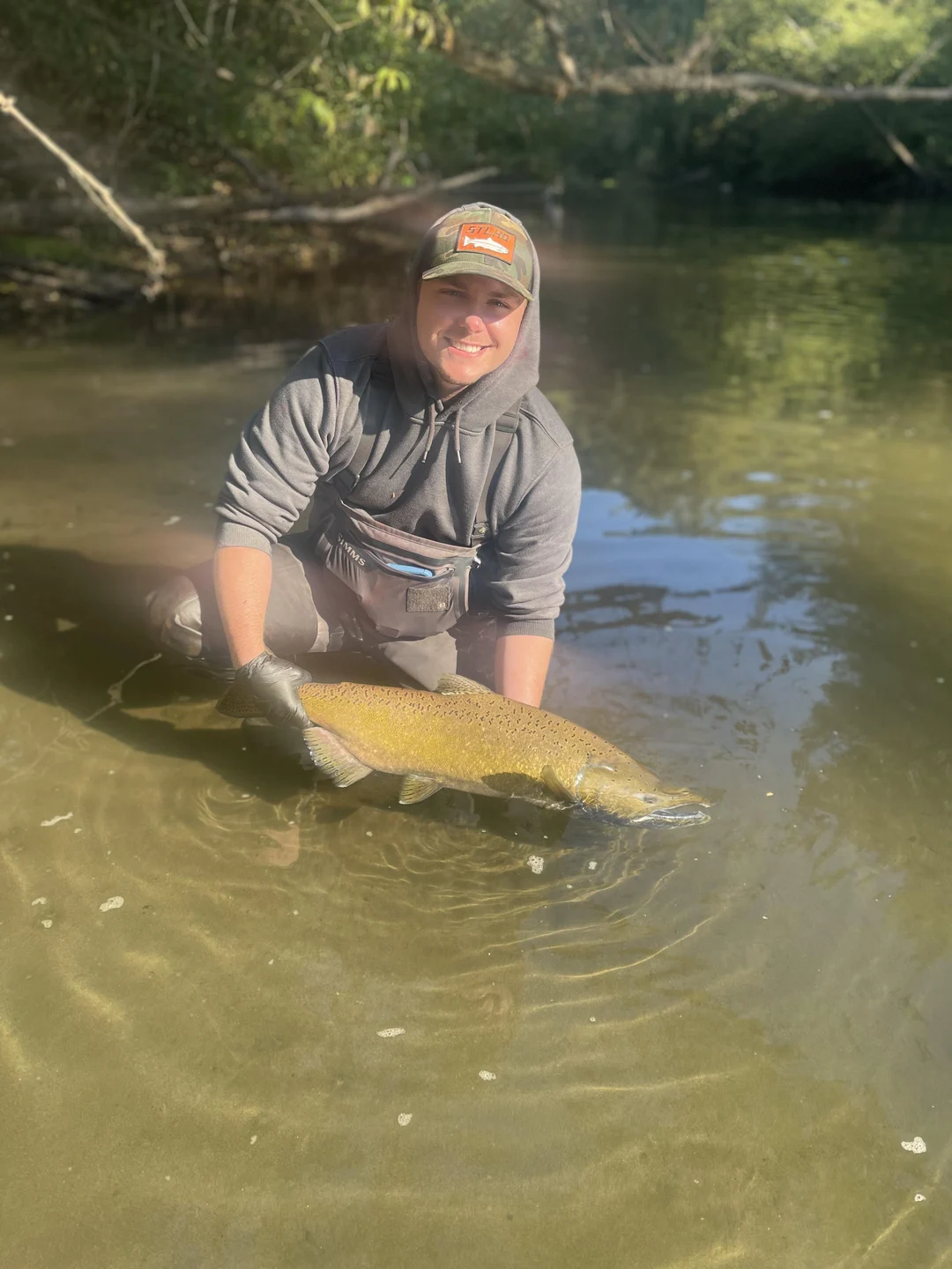 Dark chinook but still a fun fighting fish! | Scrolller