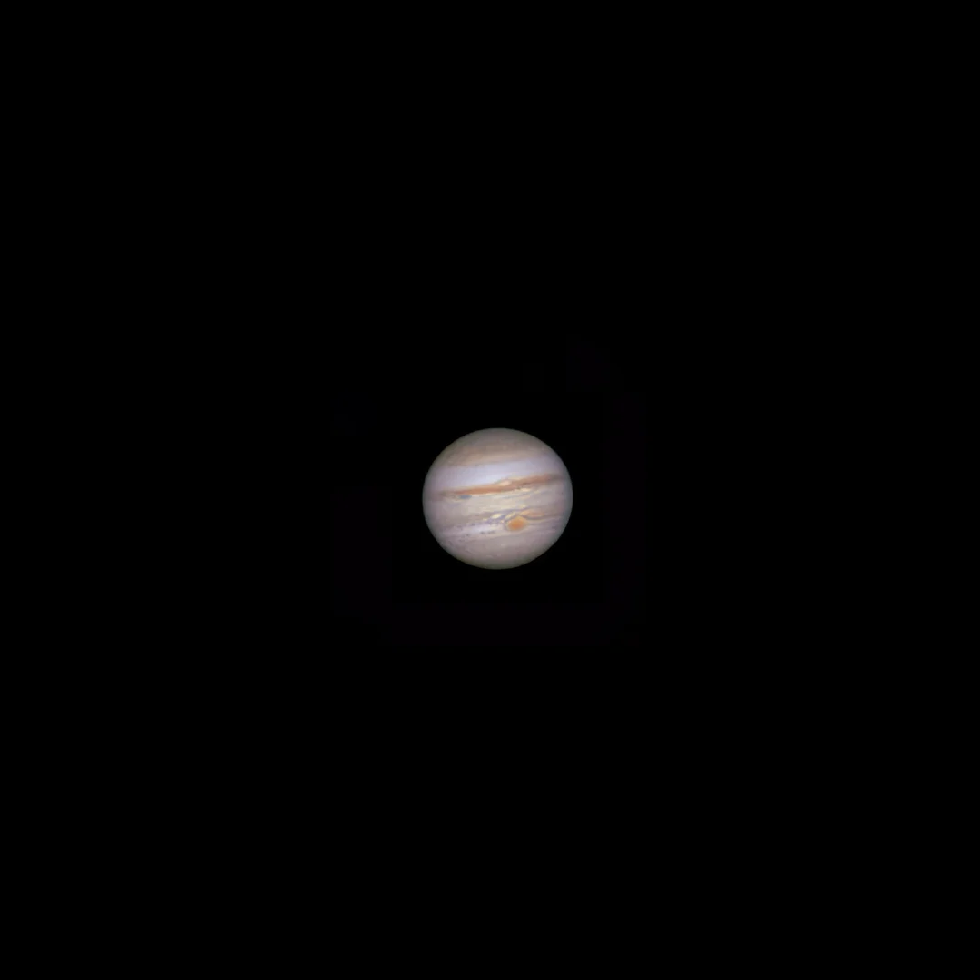 Using specialized processing techniques, I managed to photograph Jupiter with a backyard ...