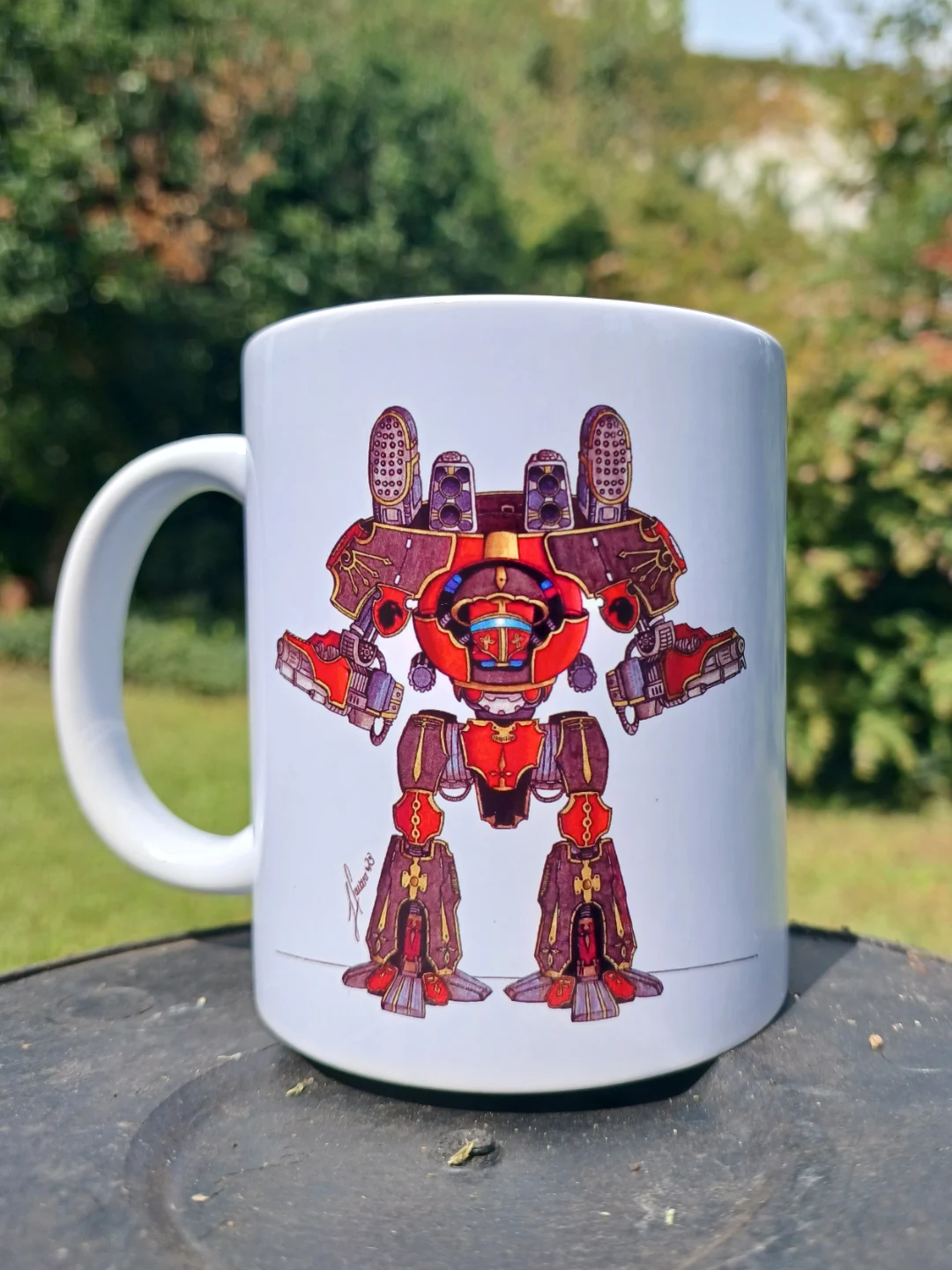 Warlord Titan mug | Scrolller