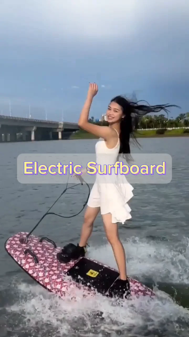 What a nice electric surfboard | Scrolller
