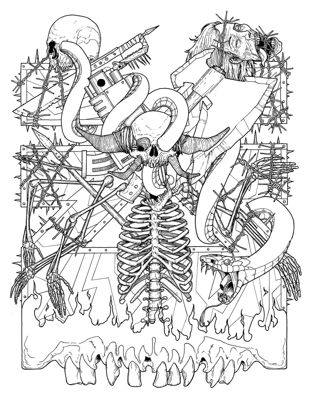 Effigy of Khorne by Aaron Moucho | Scrolller