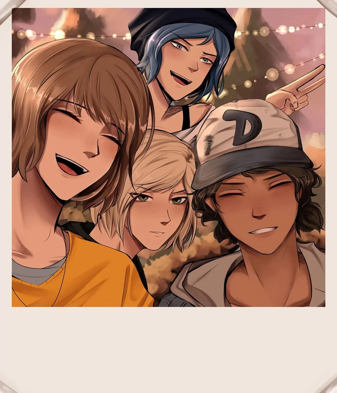 [NO SPOILERS] Max & Chloe meets Clementine & Violet (Art by lost_user00_) | Scrolller