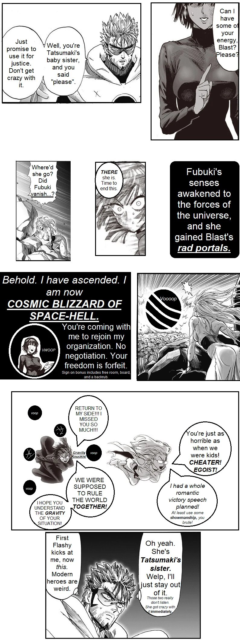 Down-Bad Psykos meets Power-Trip Fubuki (Webcomic Spoilers) | Scrolller