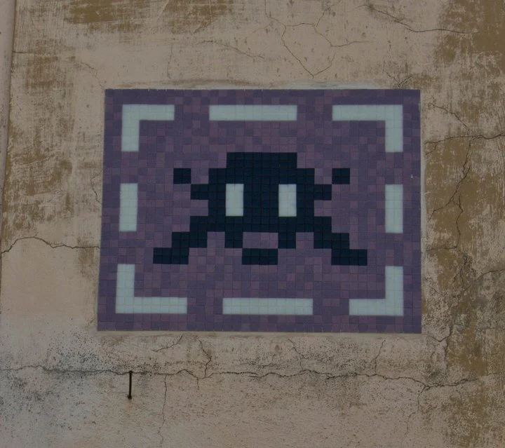 Space Invader, Rome, Italy. | Scrolller
