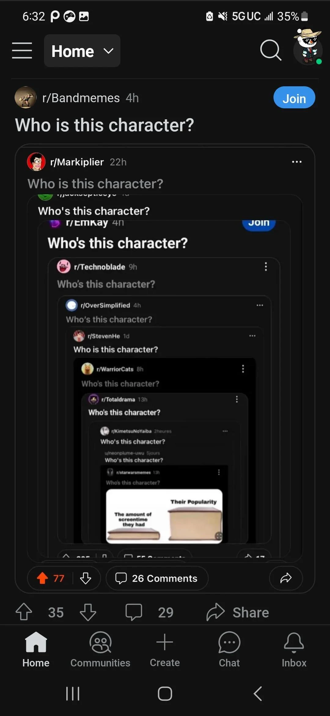 Who is this character? | Scrolller