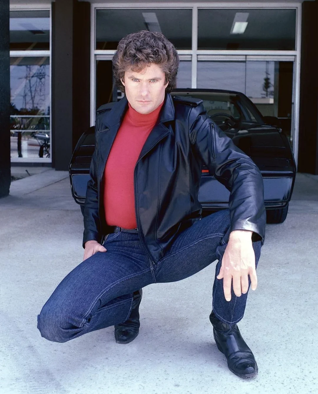 David Hasselhoff, 1982. | Scrolller