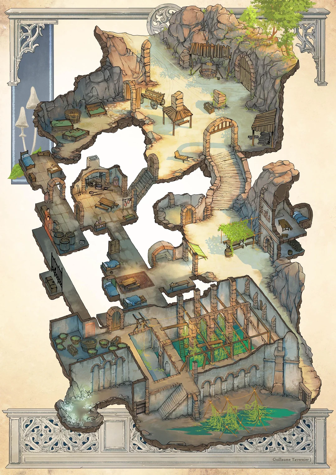 Farm Map - Isometric | Scrolller