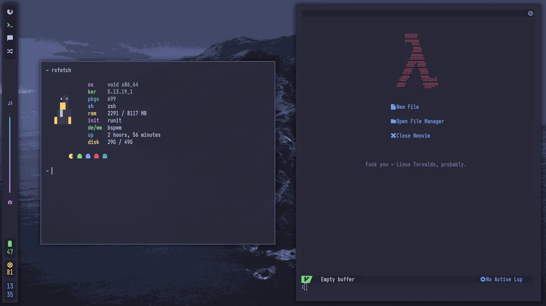 [bspwm] loving it so far!! | Scrolller