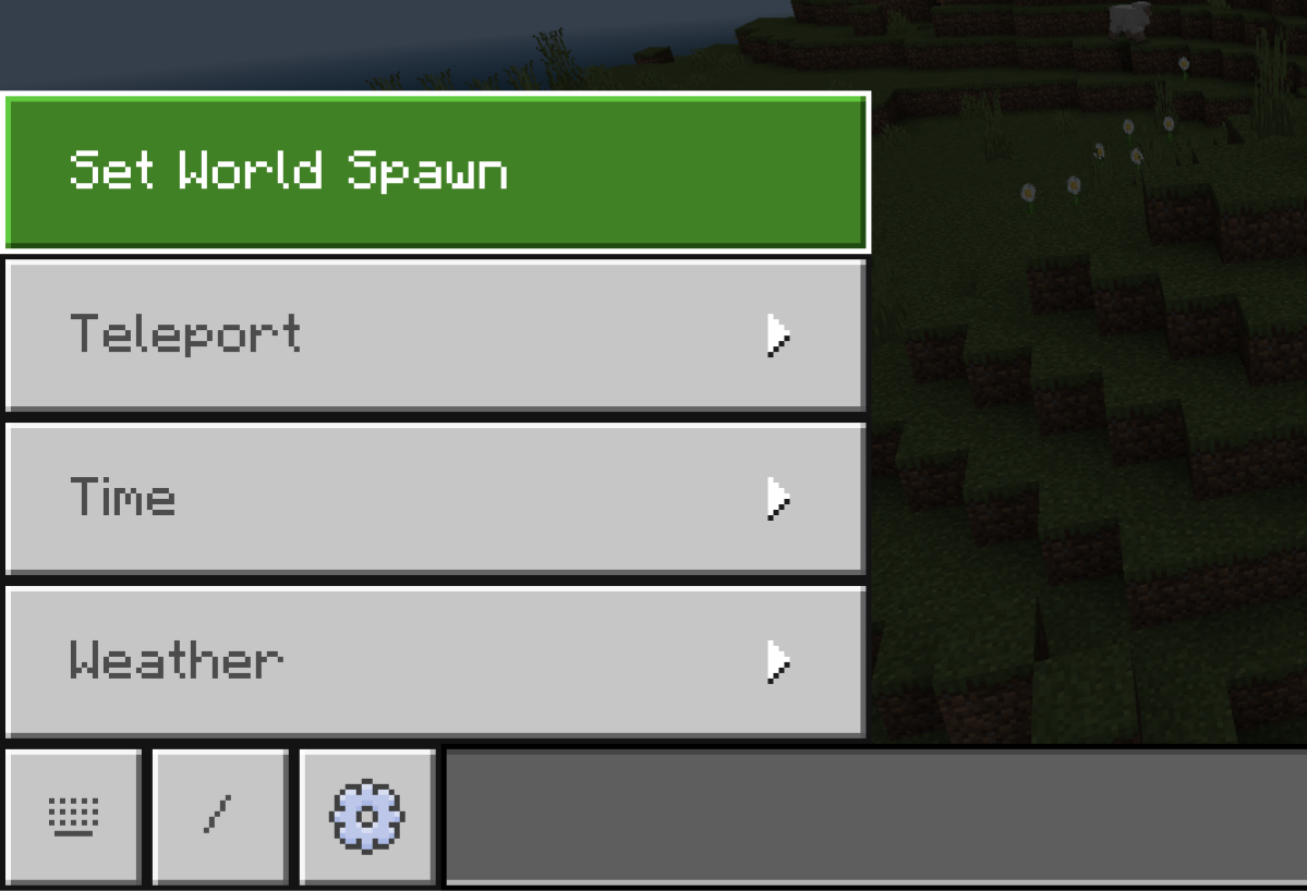 Am I the only one who thinks it's weird theres no 'Change Gamemode' option here? Seems like the ...