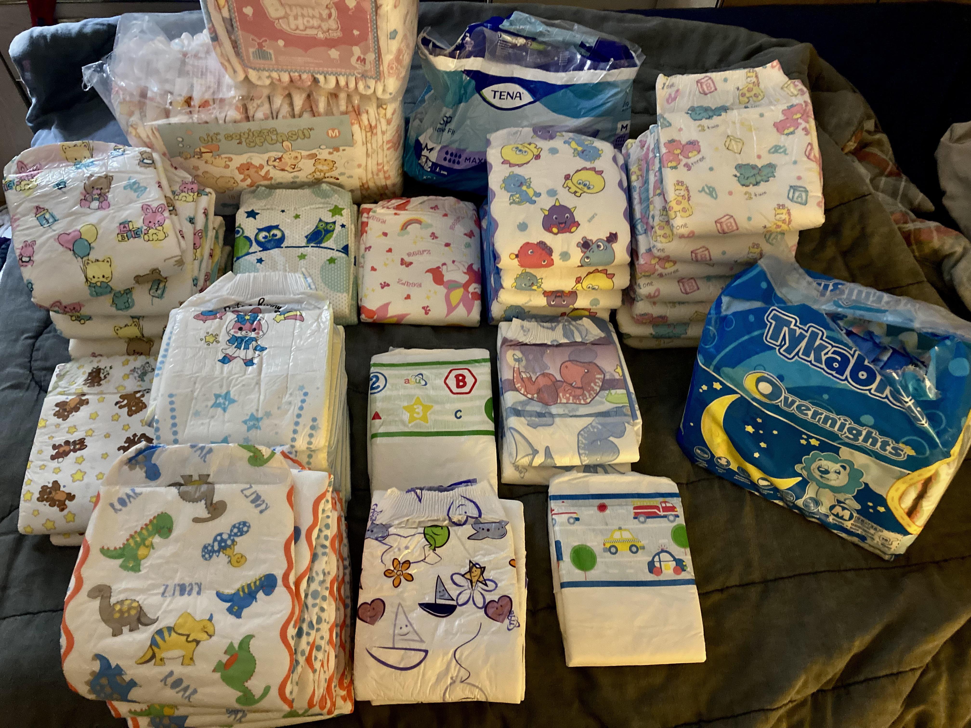 My current diapee stash! | Scrolller