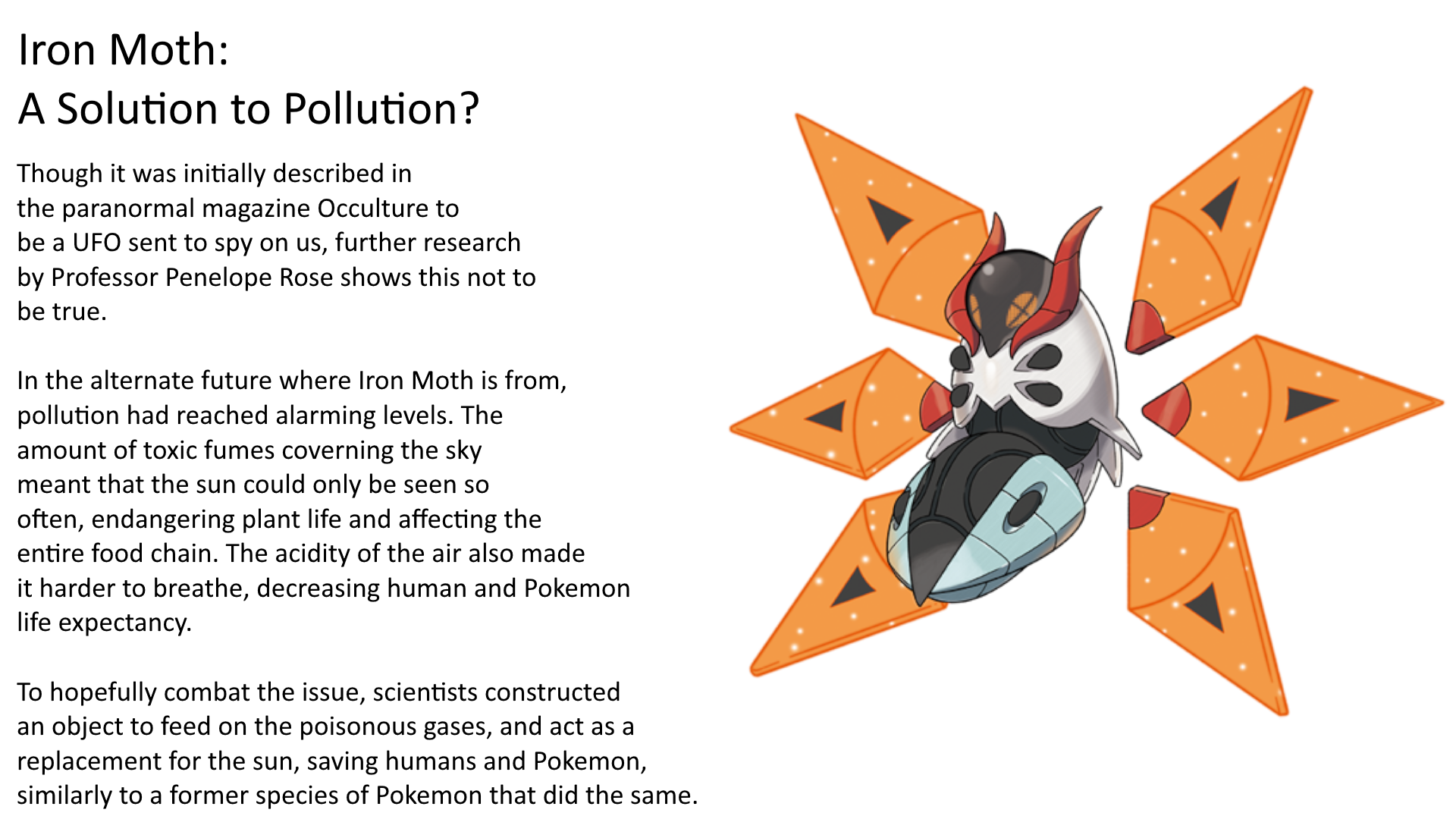 Paradox Pokemon Headcanons - Iron Moth | Scrolller