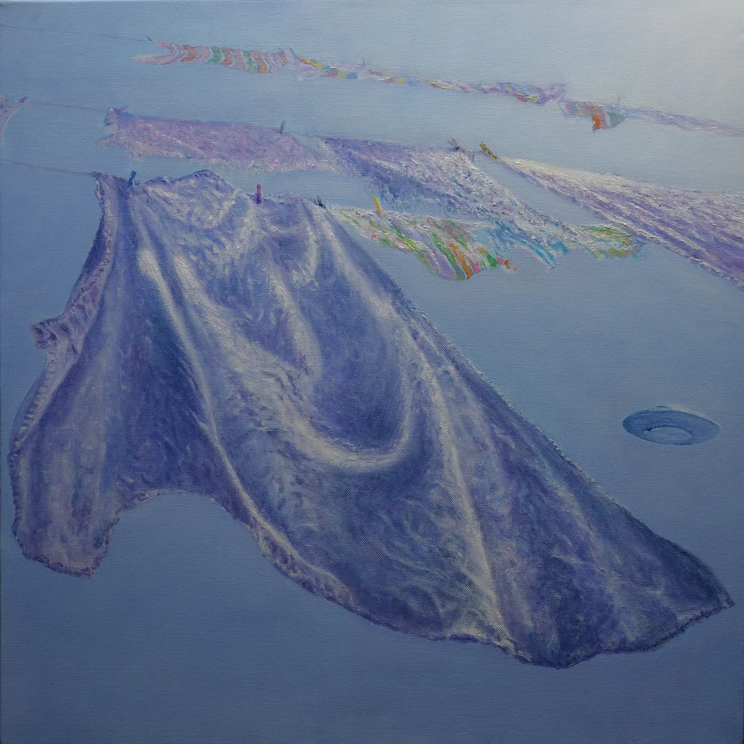 'Light breeze,' me oil on canvas, 2016. | Scrolller