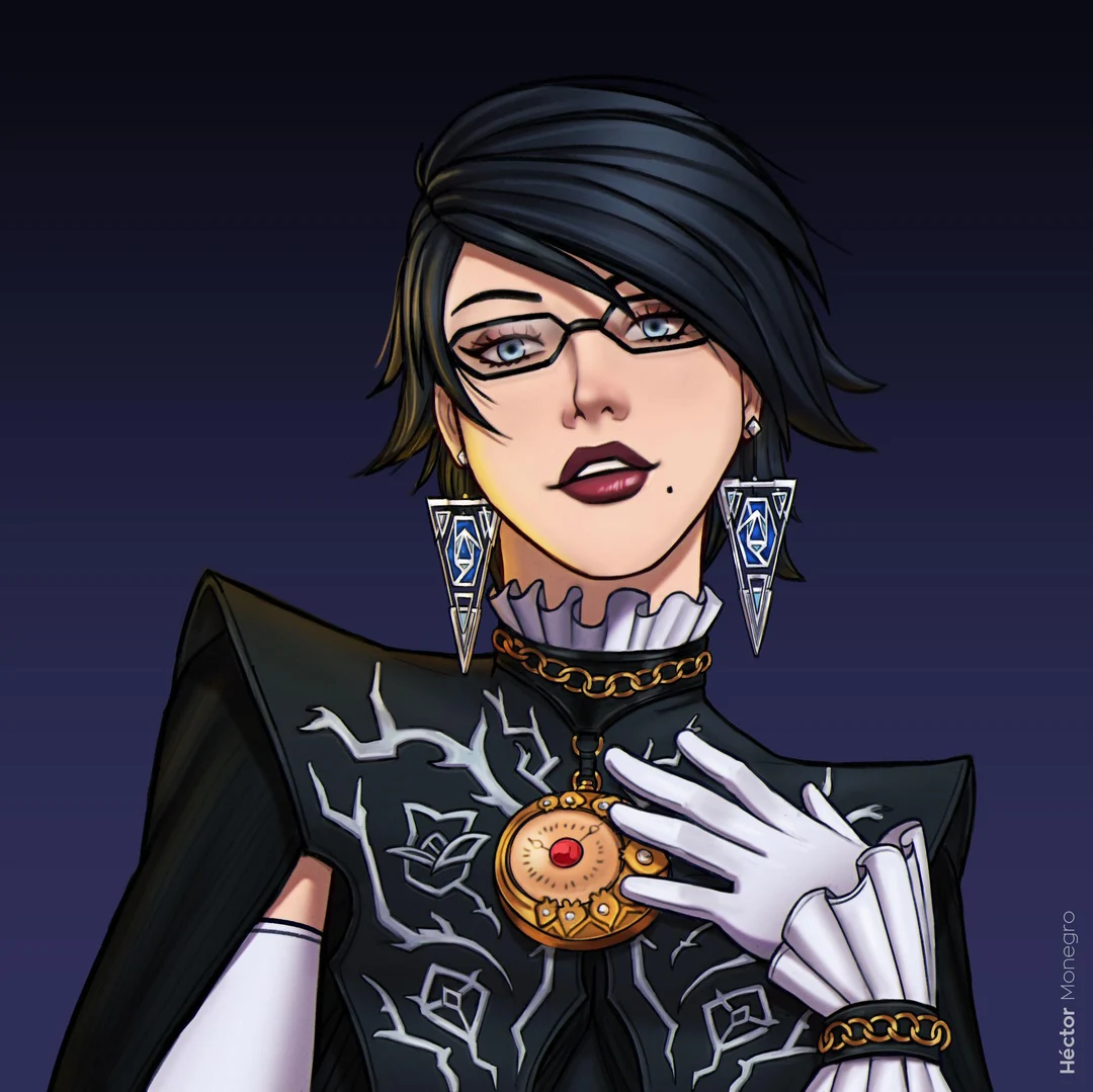 Bayonetta (Art: Hector-Monegro) | Scrolller