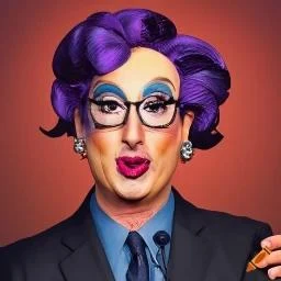 John Oliver in drag, craiyon, 2023 | Scrolller