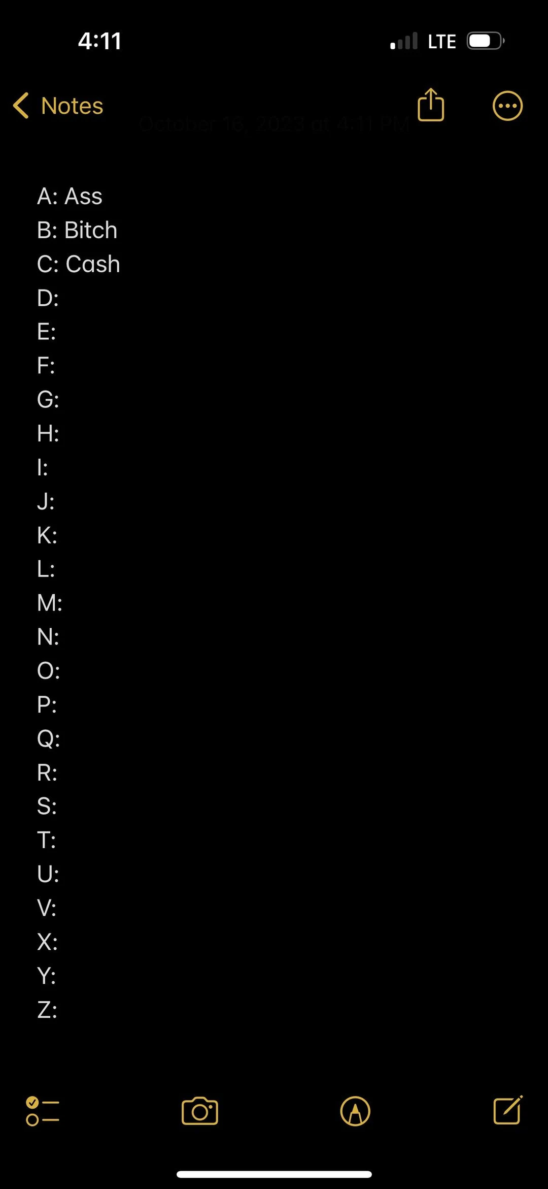 Learn the alphabet with strippers! C is for Cash, what is D for? | Scrolller