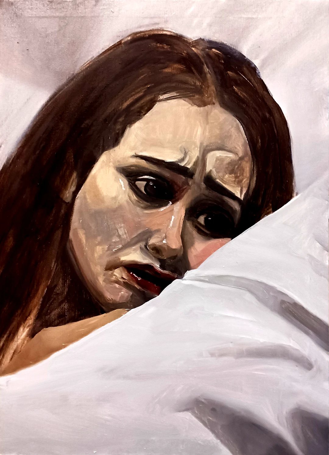 Depression no1, Hoshino Birky, Oil, 2023 | Scrolller