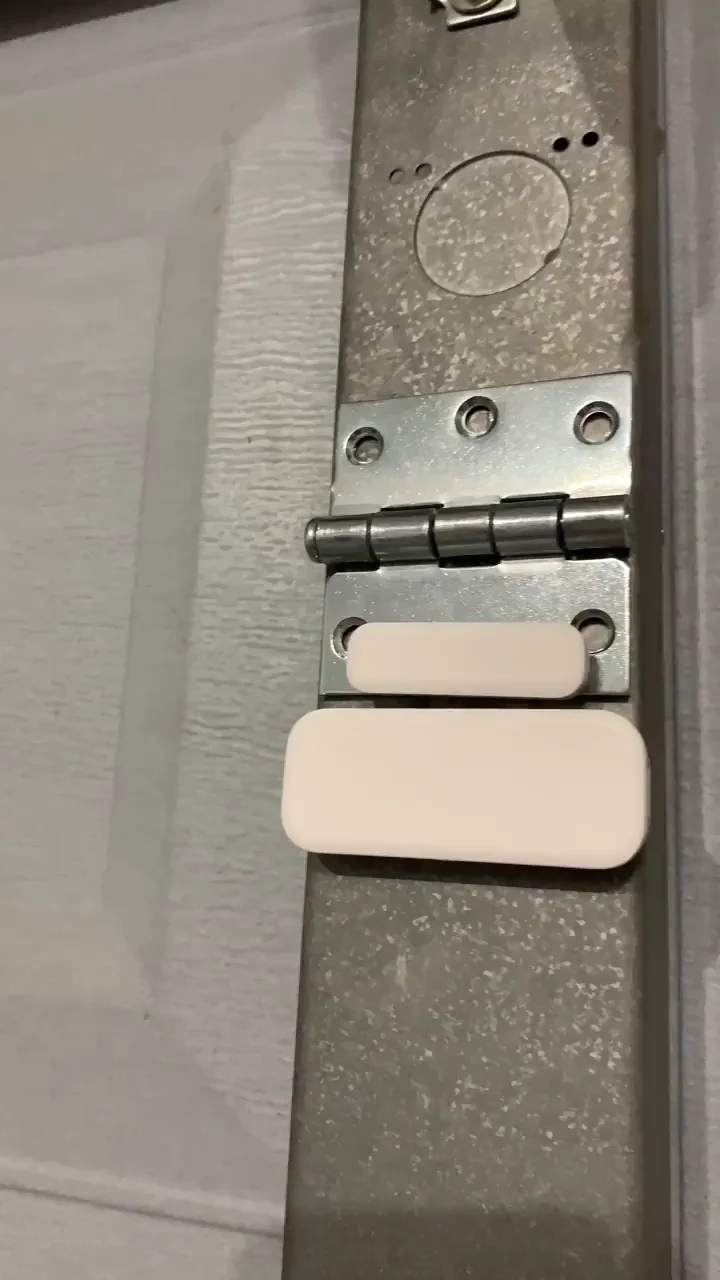 Easy way to add a security contact sensor to your garage door! | Scrolller
