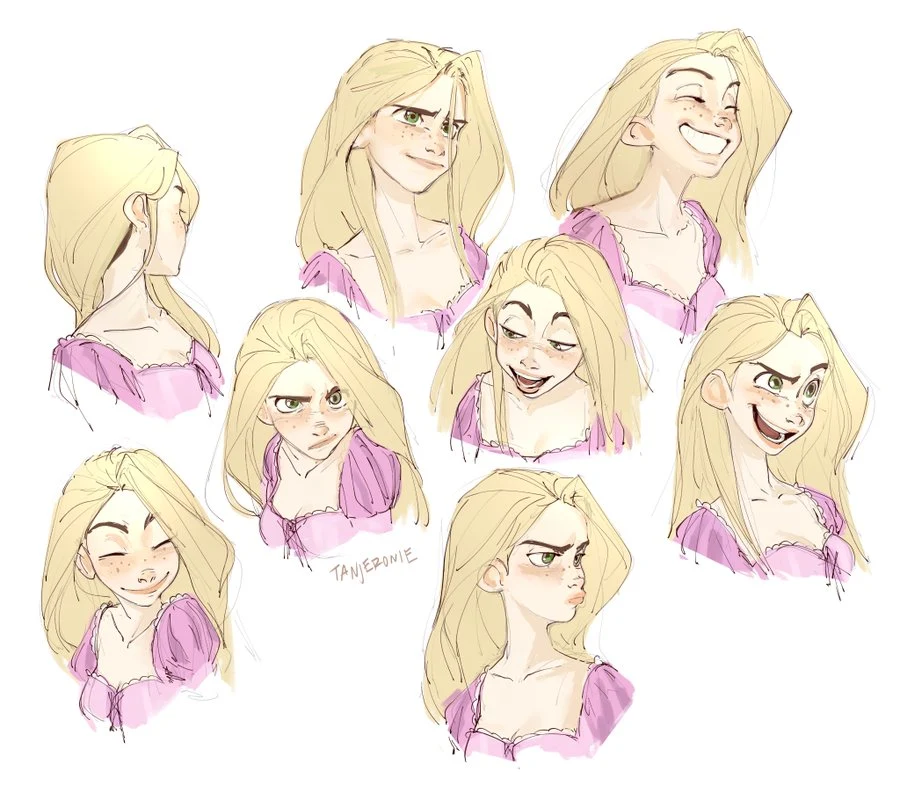 Rapunzel By Tanjeronie Scrolller