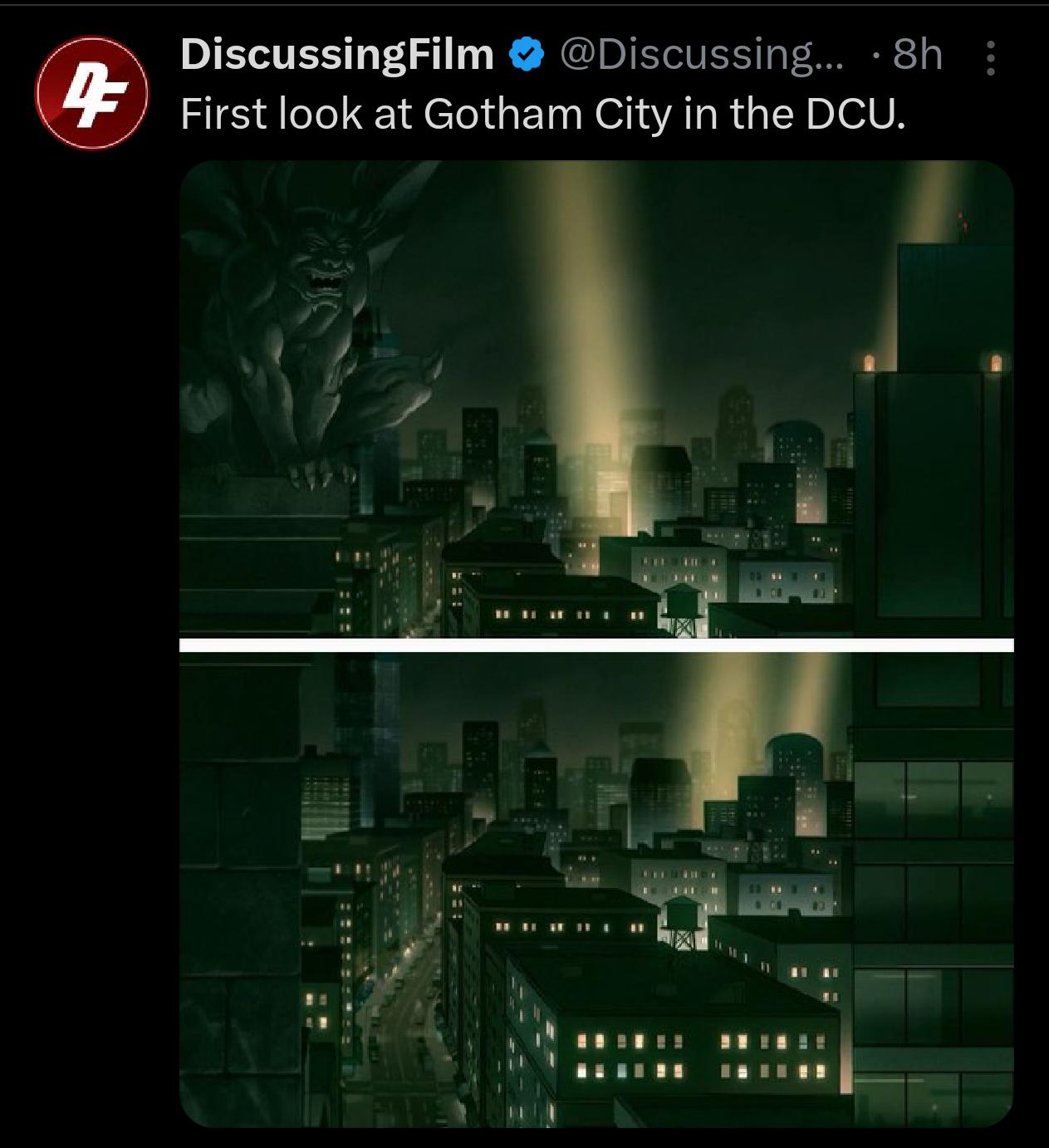 [Film/Tv] Thoughts on Gotham City in DCU | Scrolller