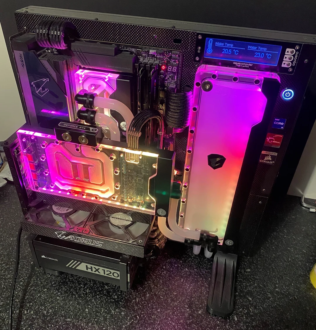 Upgrade Complete, Custom Carbon Core P3 | Scrolller