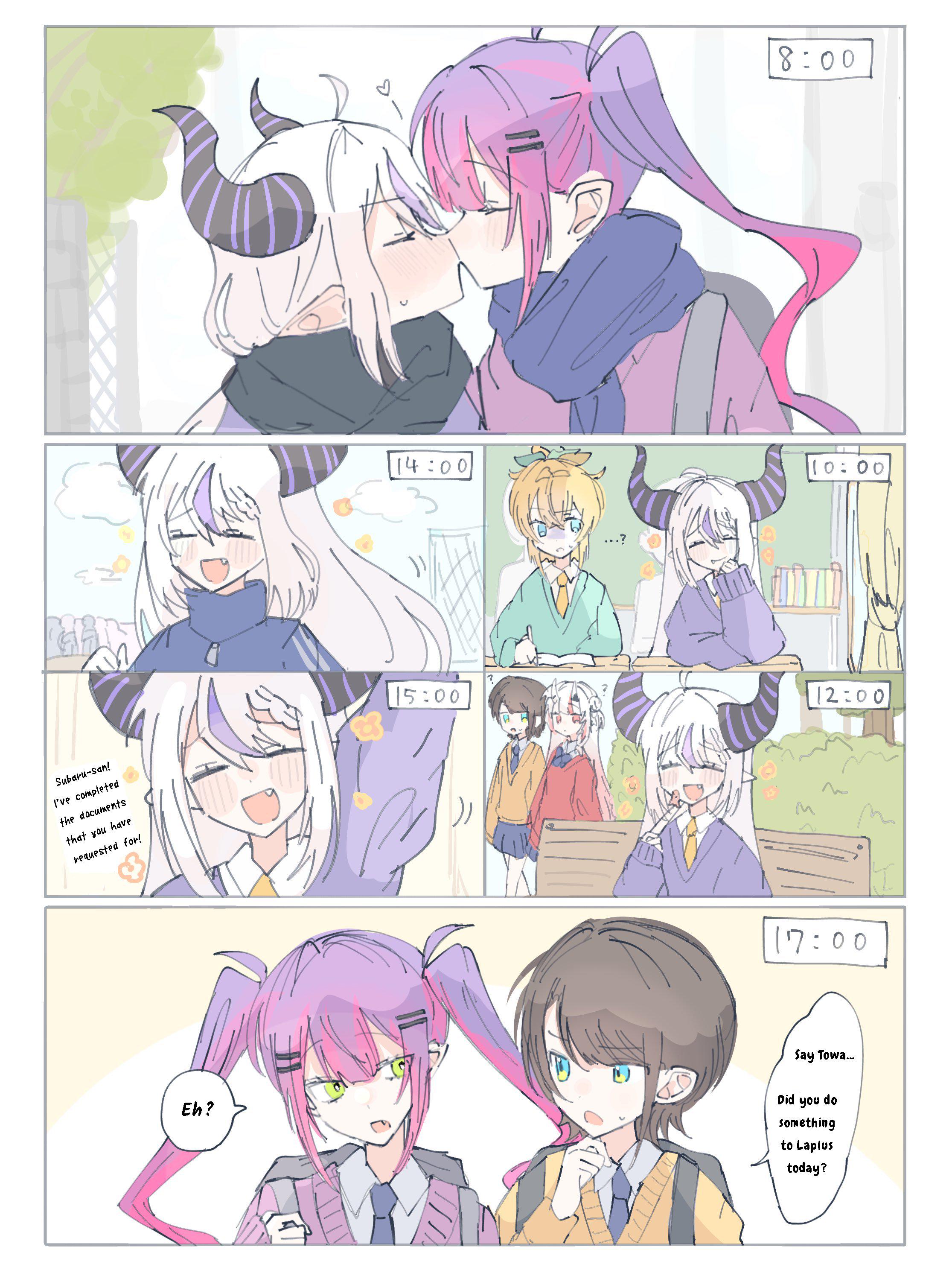 Towa and LaPlus [Hololive] | Scrolller