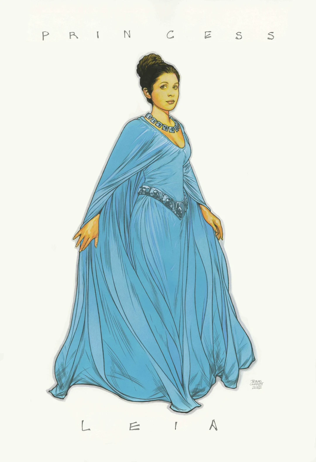 Princess Leia by Travis Charest | Scrolller