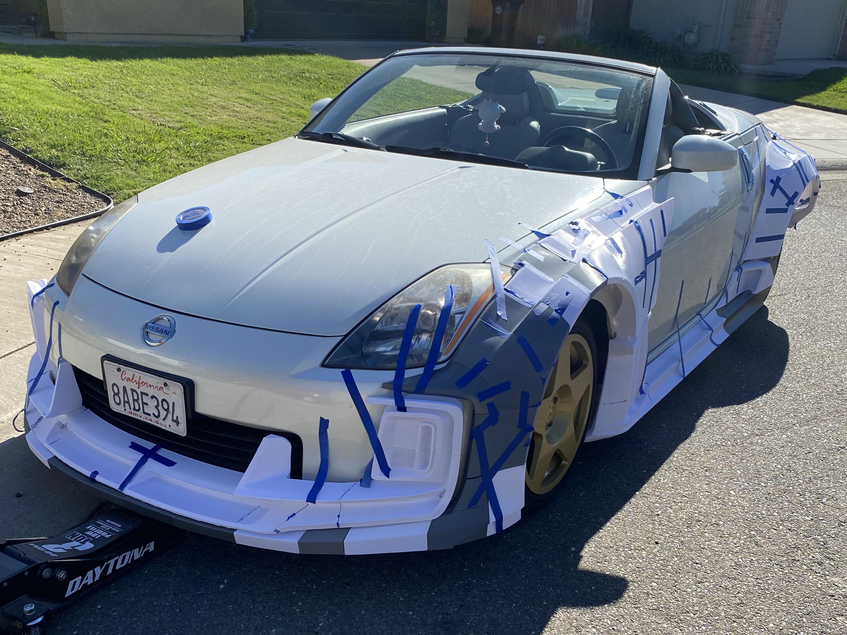 3D printed wide body kit | Scrolller