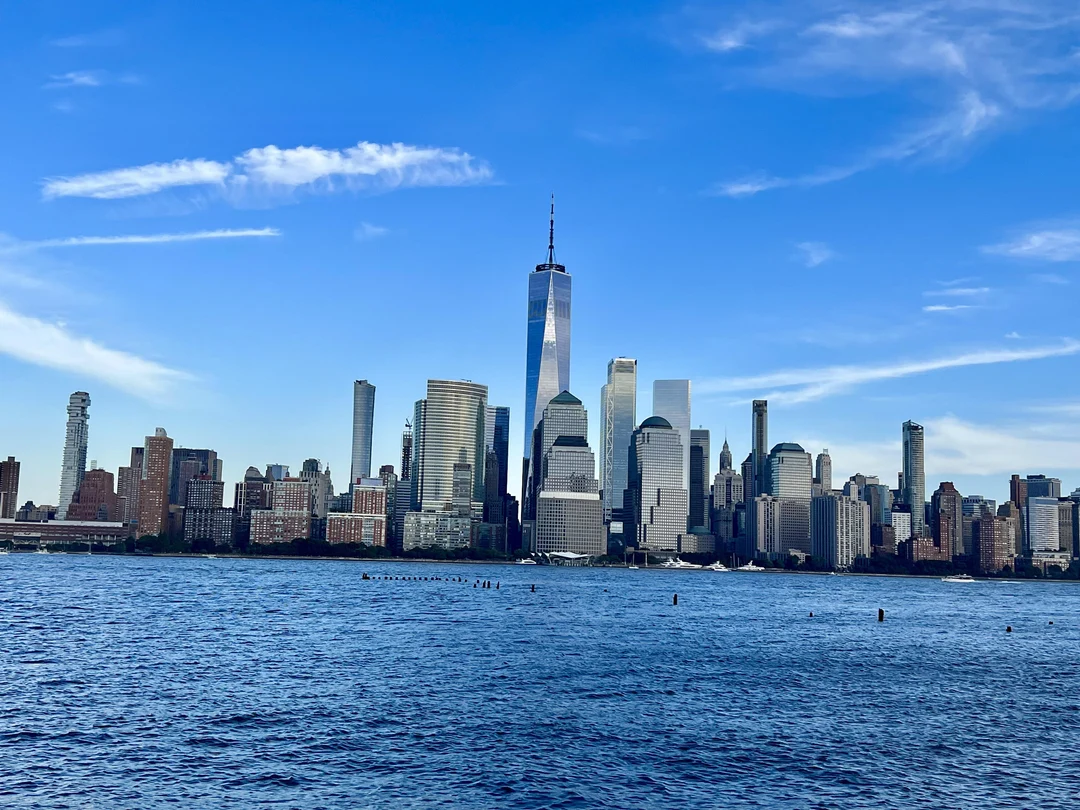 Lower Manhattan NYC this evening from NJ | Scrolller