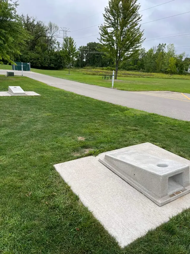 Looks like a cemetery for a cornhole enthusiast | Scrolller
