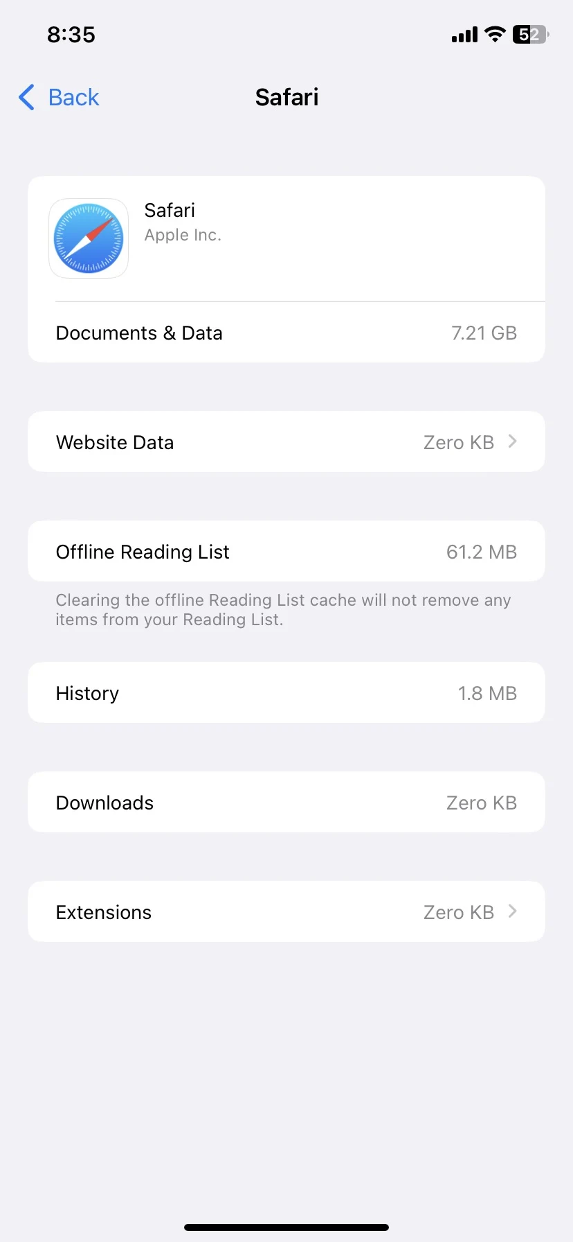 Safari is hogging up storage. How to clear it? | Scrolller