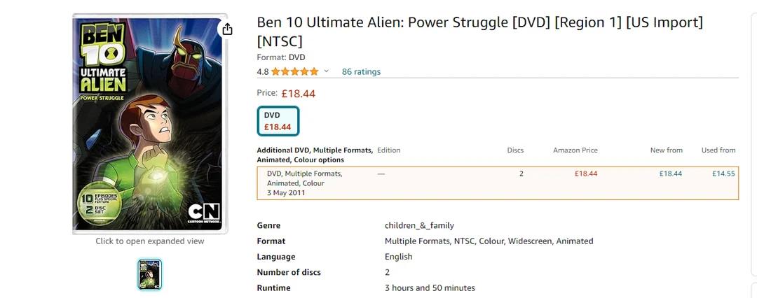 What is this DVD and its features? | Scrolller