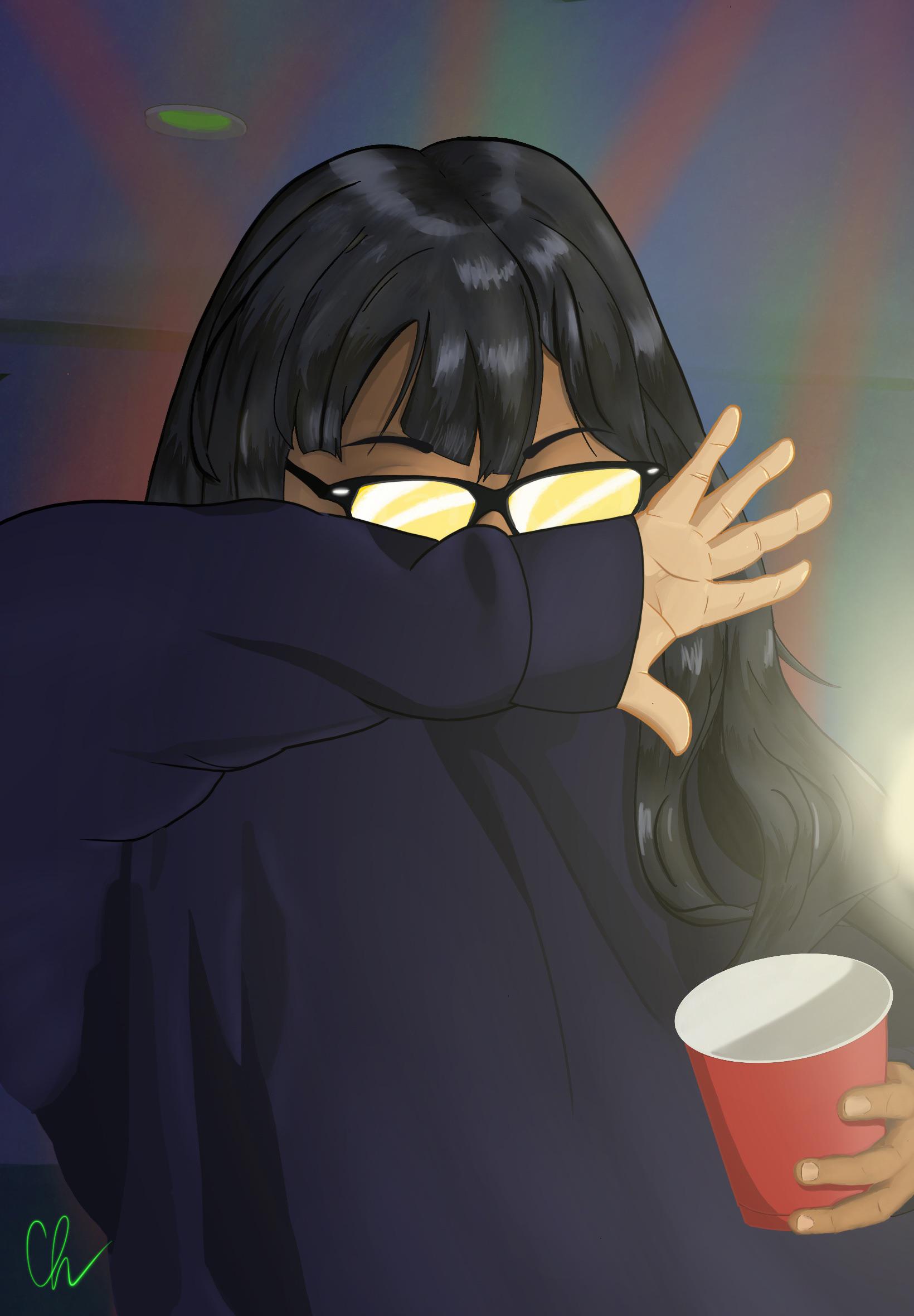 Say Cheese, Me, Procreate, 2021 | Scrolller