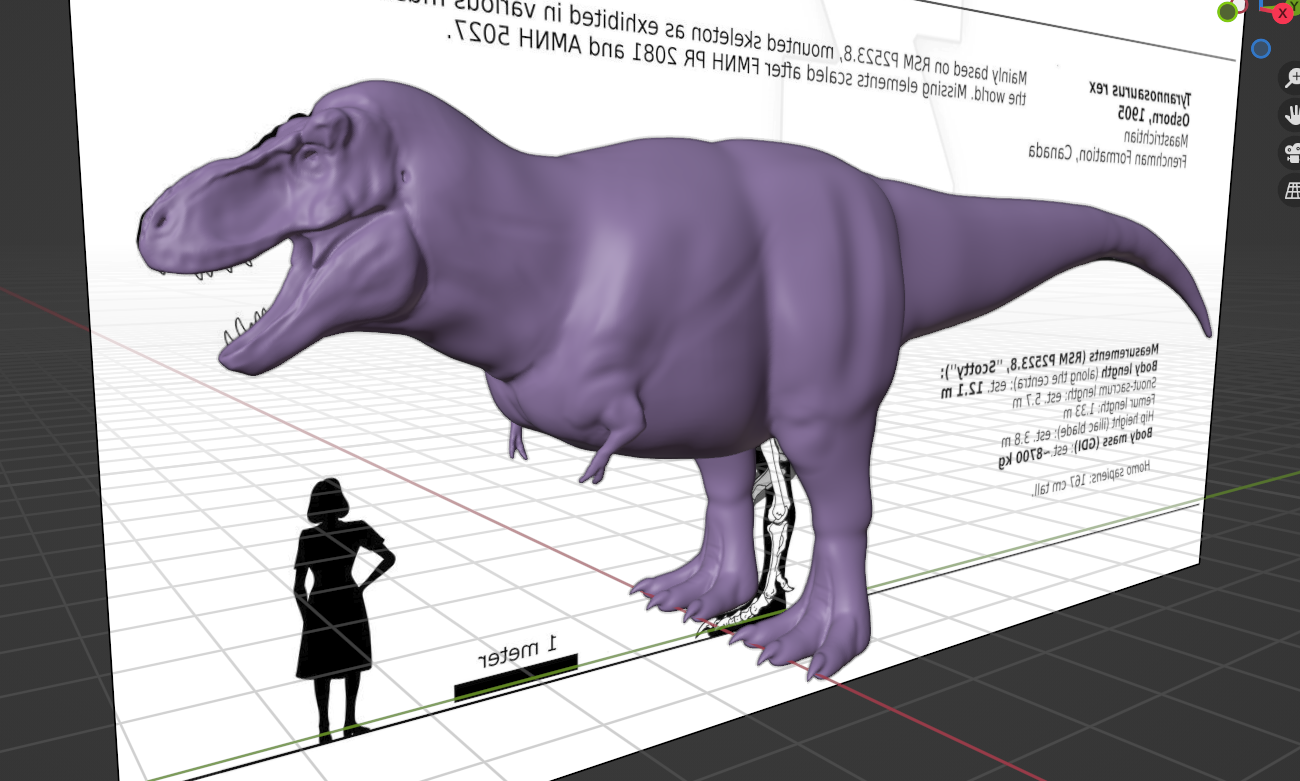 WIP Tyrannosaurus rex | Scrolller
