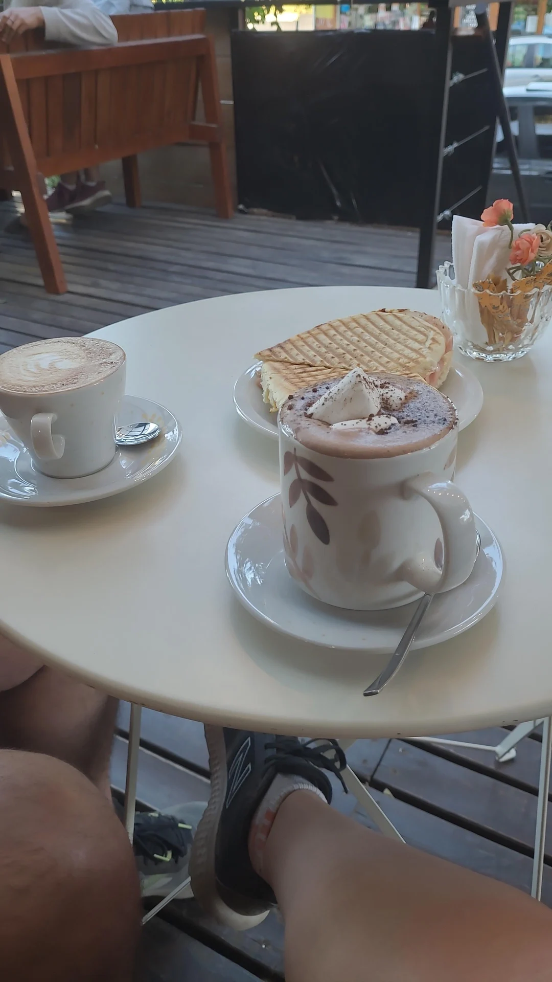 Beautiful afternoon of sandwiches and hot chocolate | Scrolller