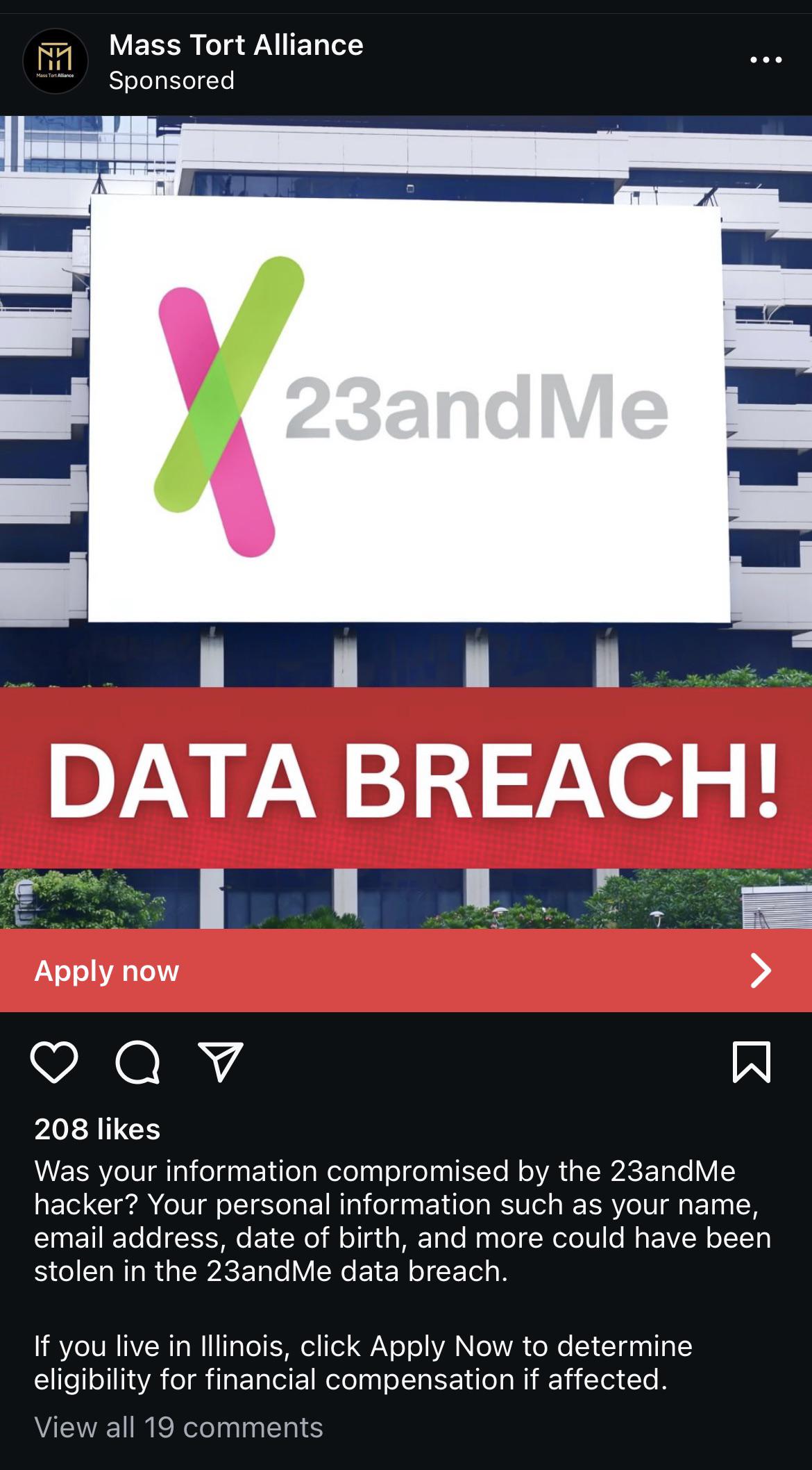 Data breach scam? | Scrolller