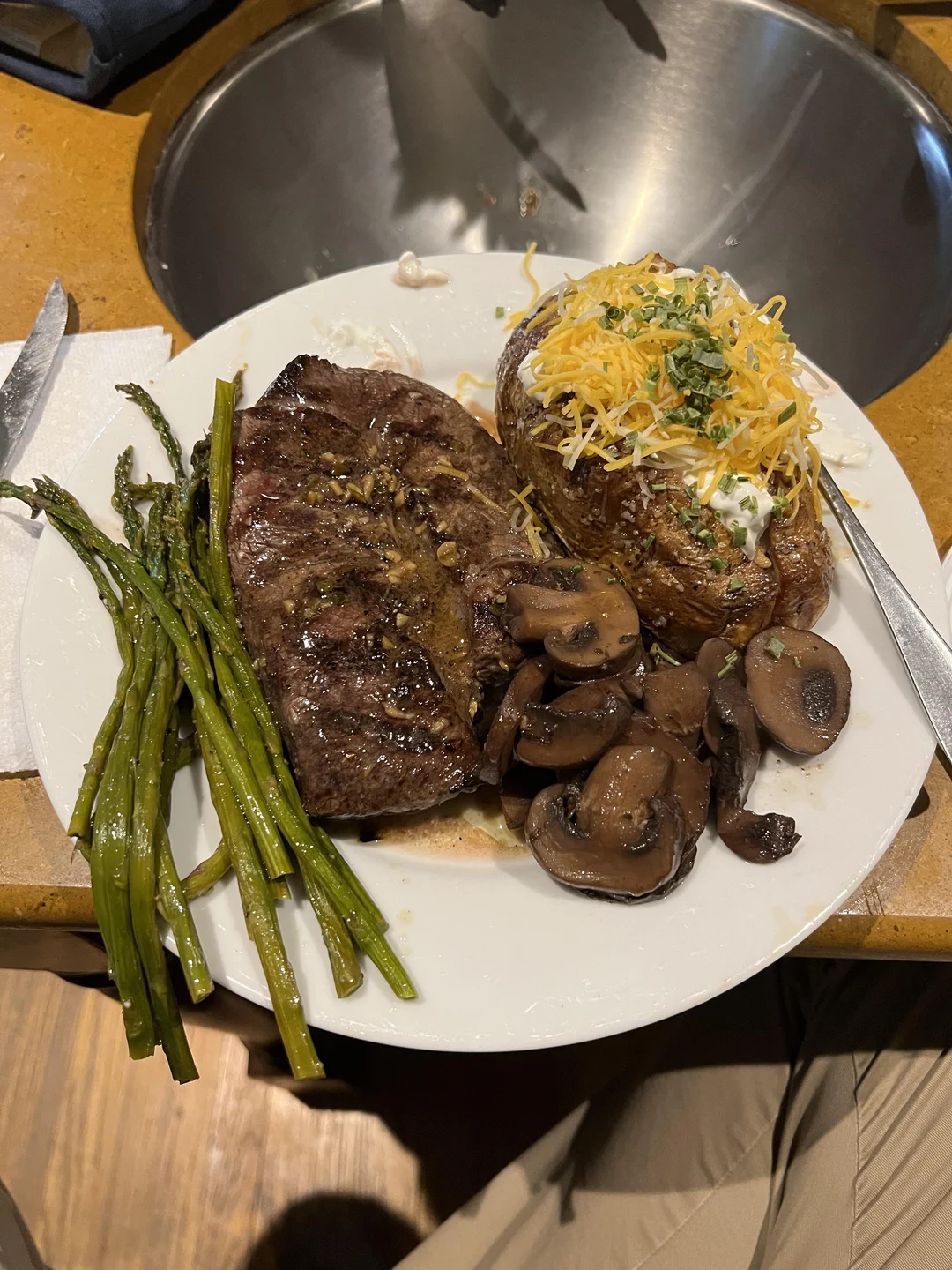 Saturday night deer steak dinner | Scrolller